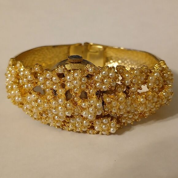 Pilgrim | Accessories | Vintage Pilgram Womens Jewels Gold Cuff ...